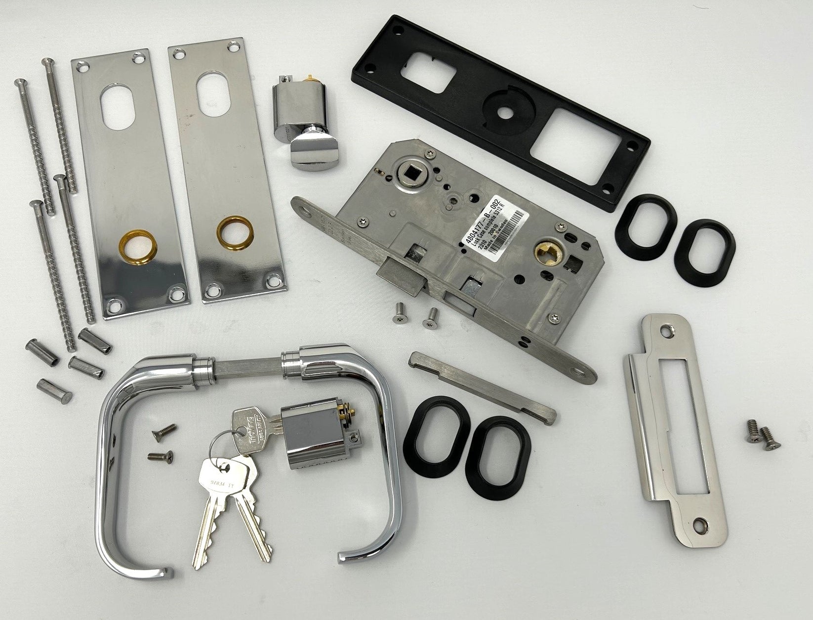 Lockset, Trioving Lever Lockset, 5312, RH, Polished Chrome – AdvanTec Store